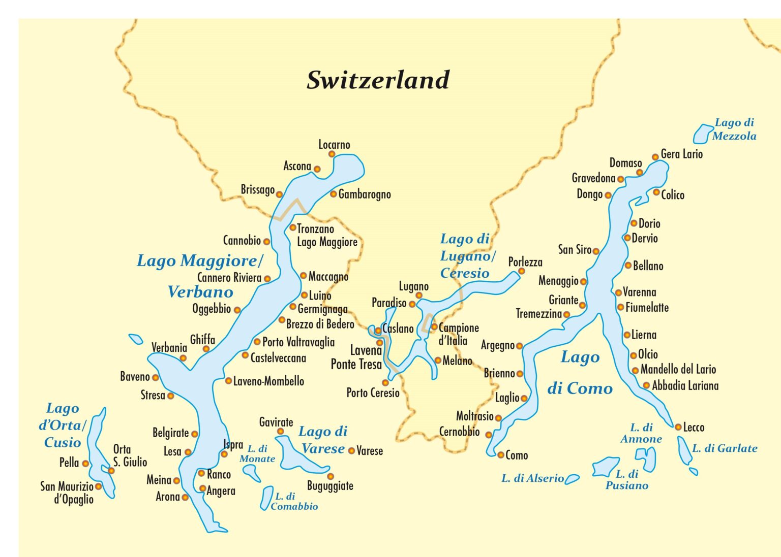 Comosøen er ferie med unikke udsigter