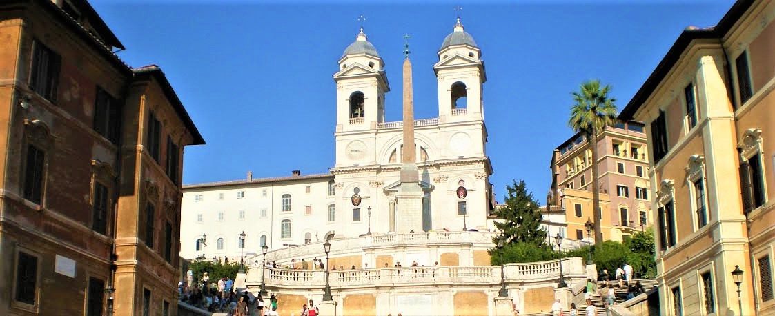 Den spanske trappe i Rom