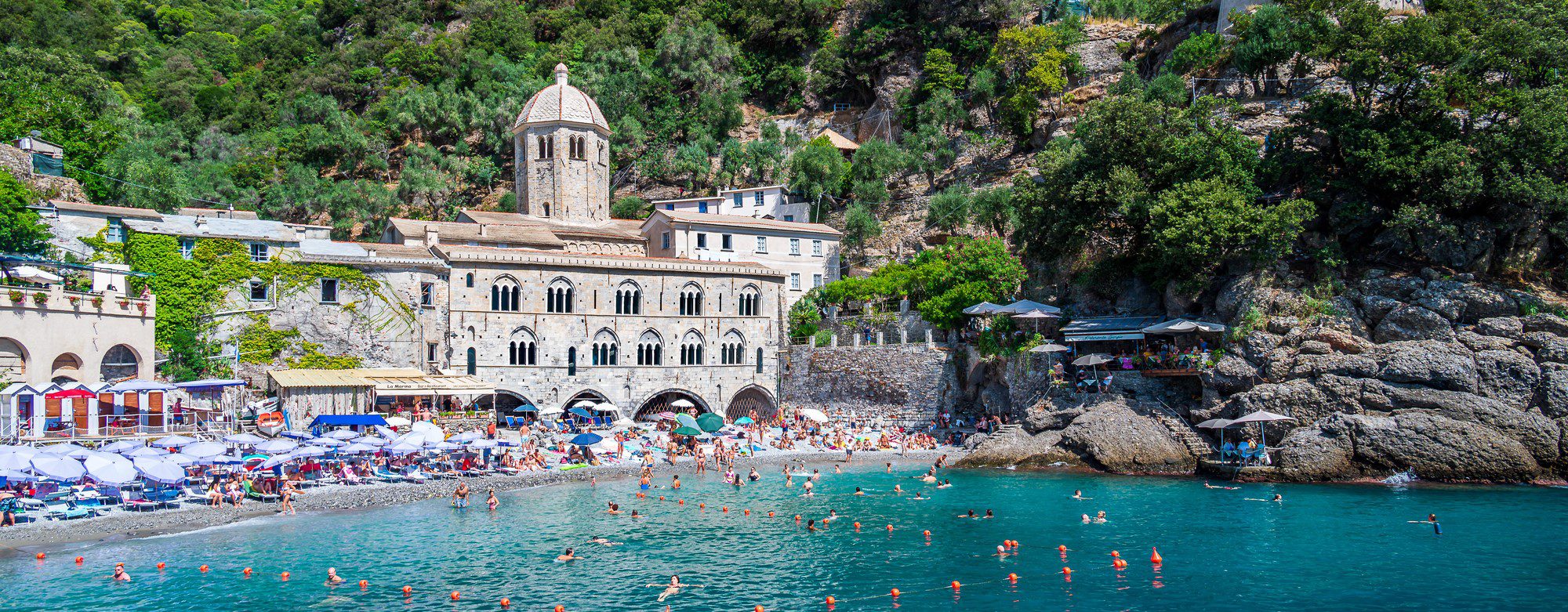 San Fruttoso klosteret i Ligurien